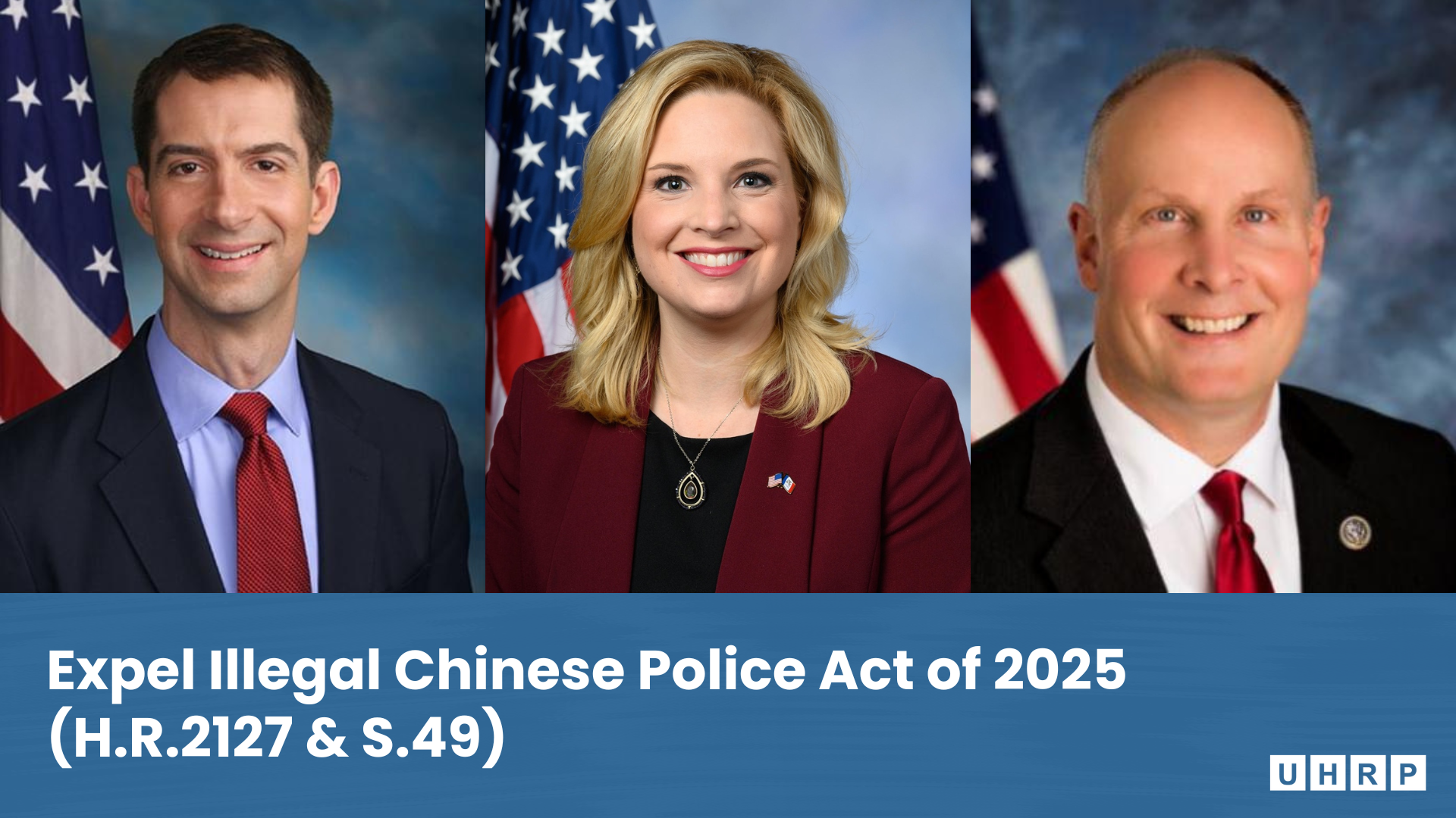 Expel Illegal Chinese Police Act of 2025 (H.R.2127 / S.49) - Uyghur ...