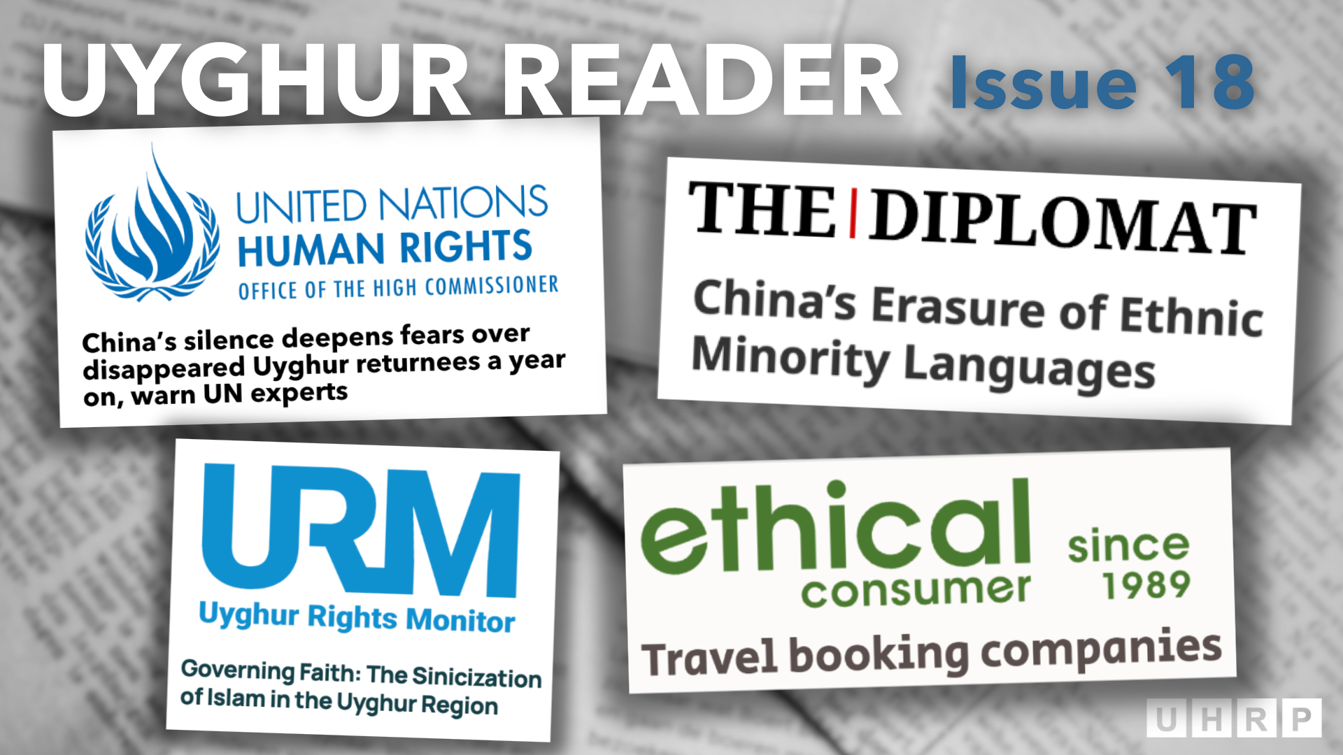 The Uyghur Reader: Stories We're Following (Issue 18) - Uyghur Human ...